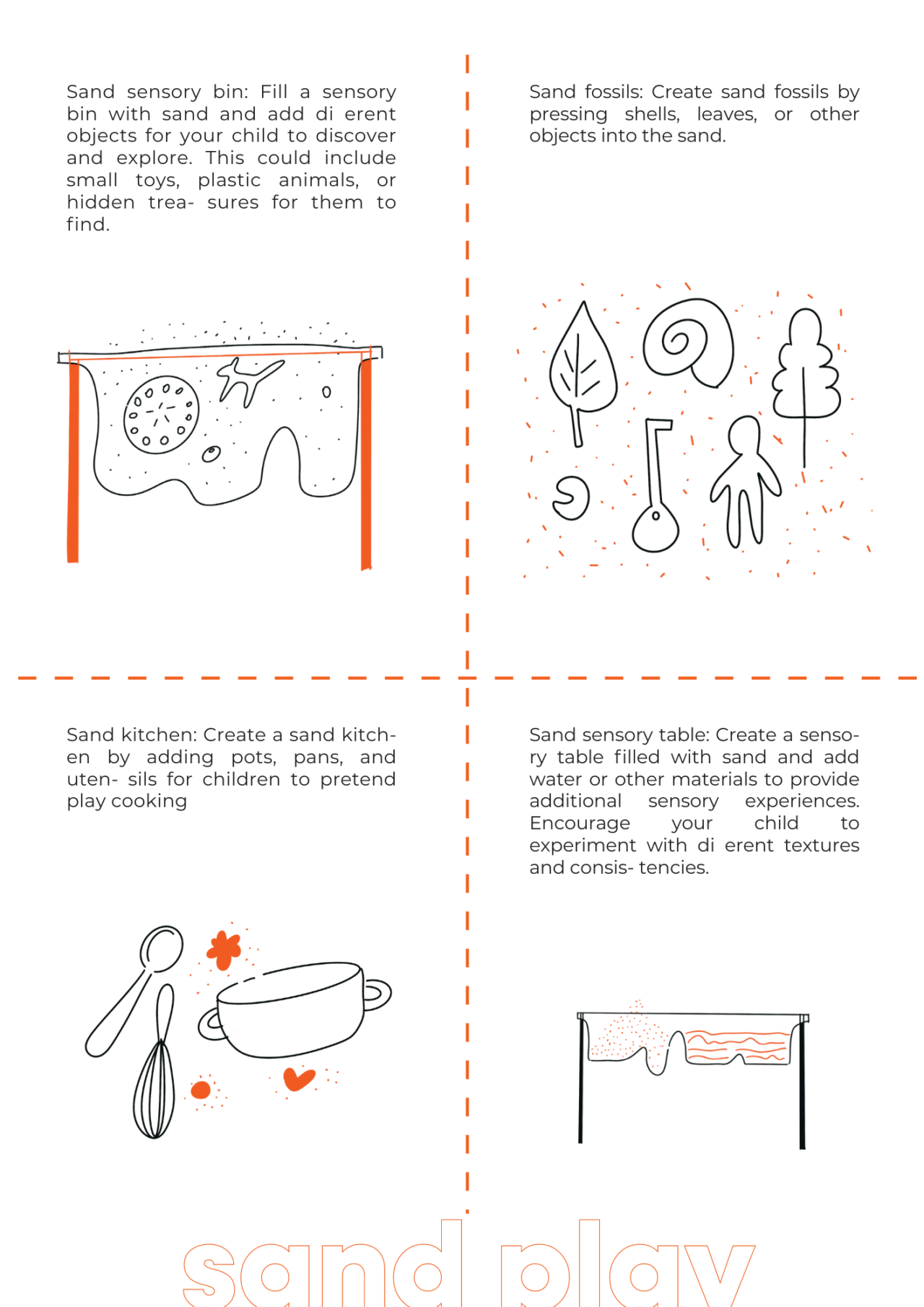 Sensory Play Guide with 74 play ideas - edu2play.com