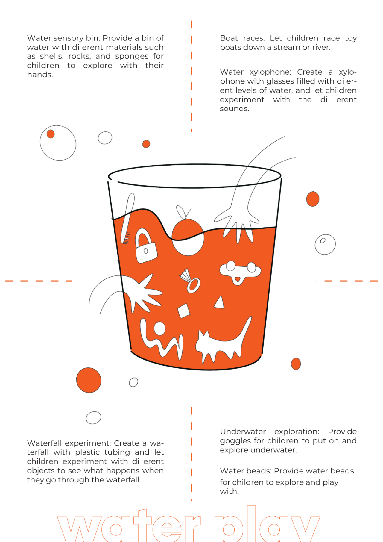 Sensory Play Guide with 74 play ideas - edu2play.com